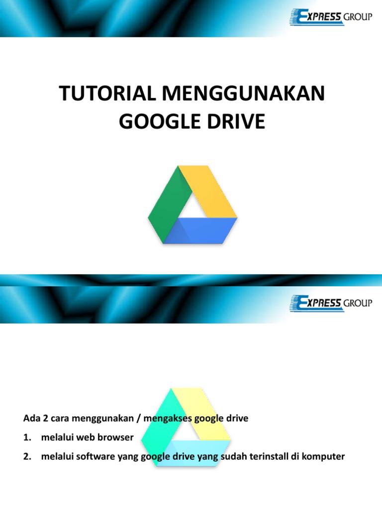 Tutorial Google Drive Basic | PDF