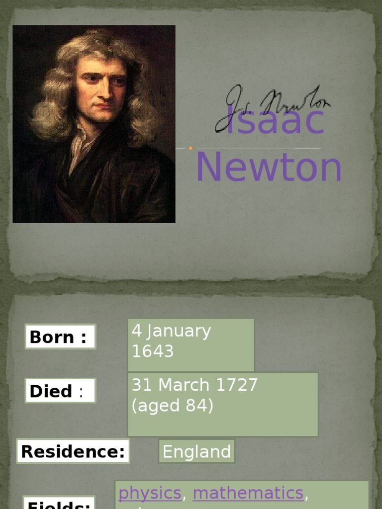 Isaac Newton | PDF | Isaac Newton | Calculus