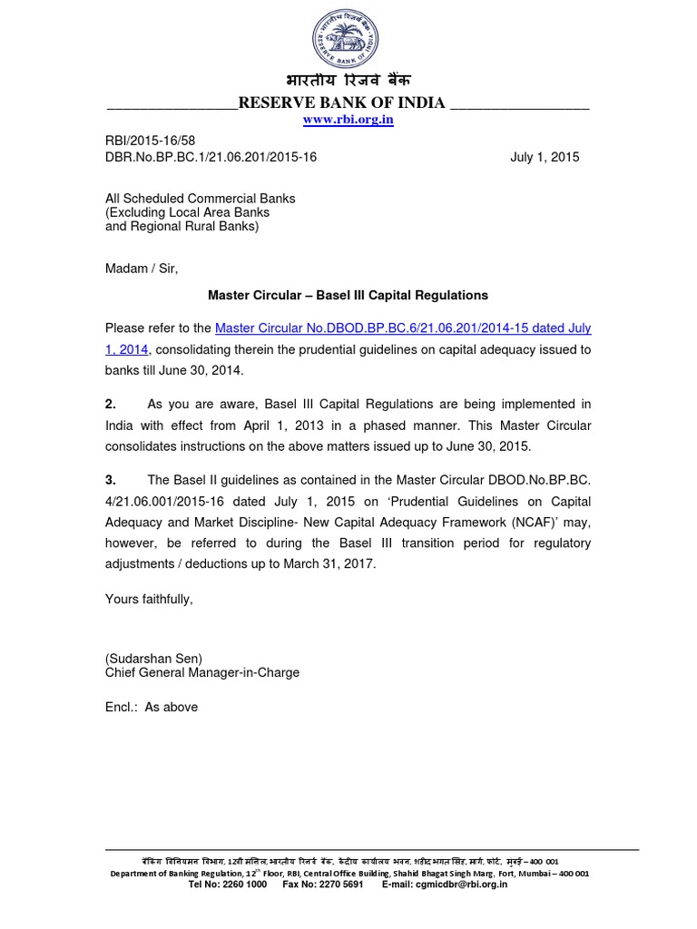 Basel III Capital Regulations | PDF | Capital Requirement | Basel Iii