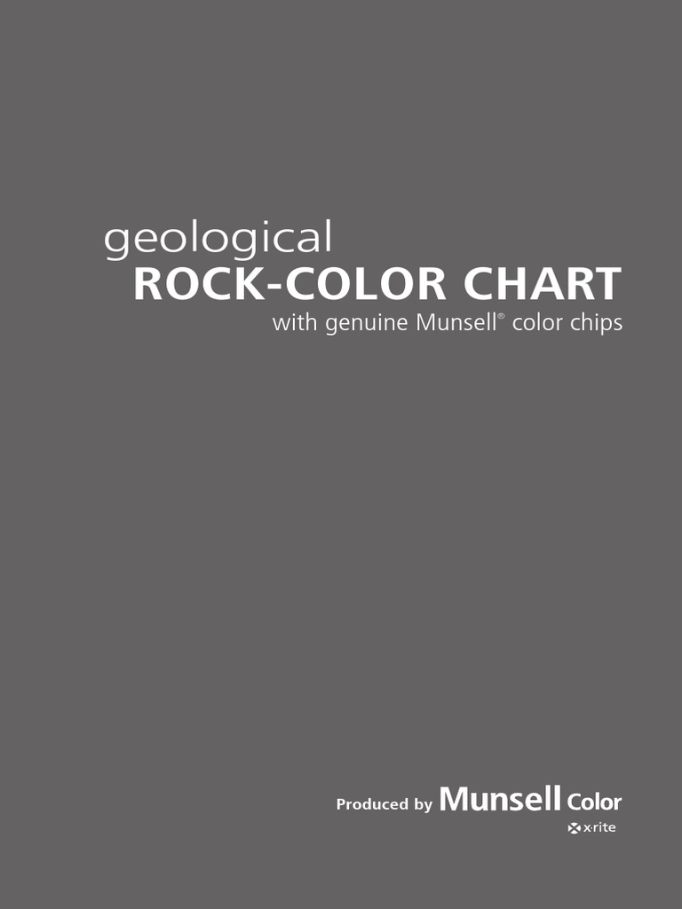 Munsell Geology Color Chart THN 2009 PDF | PDF