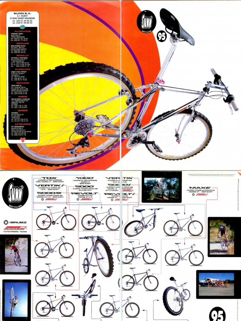 Sunn Bicycle Catalog 1995 | PDF