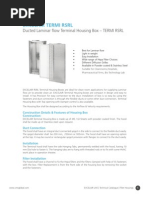 Price LFDC Laminar Flow Diffuser With Hepa Filter Submittal | PDF | Length