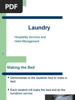 Laundry Operation and Laundry Flow Chart | PDF | Washing Machine | Laundry