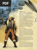 Barbarian Rage Damage Overview 5E | PDF | Gary Gygax Games | Dungeons ...