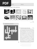 Project 2 Unit Revision Tests | PDF | Lunch | Zoo