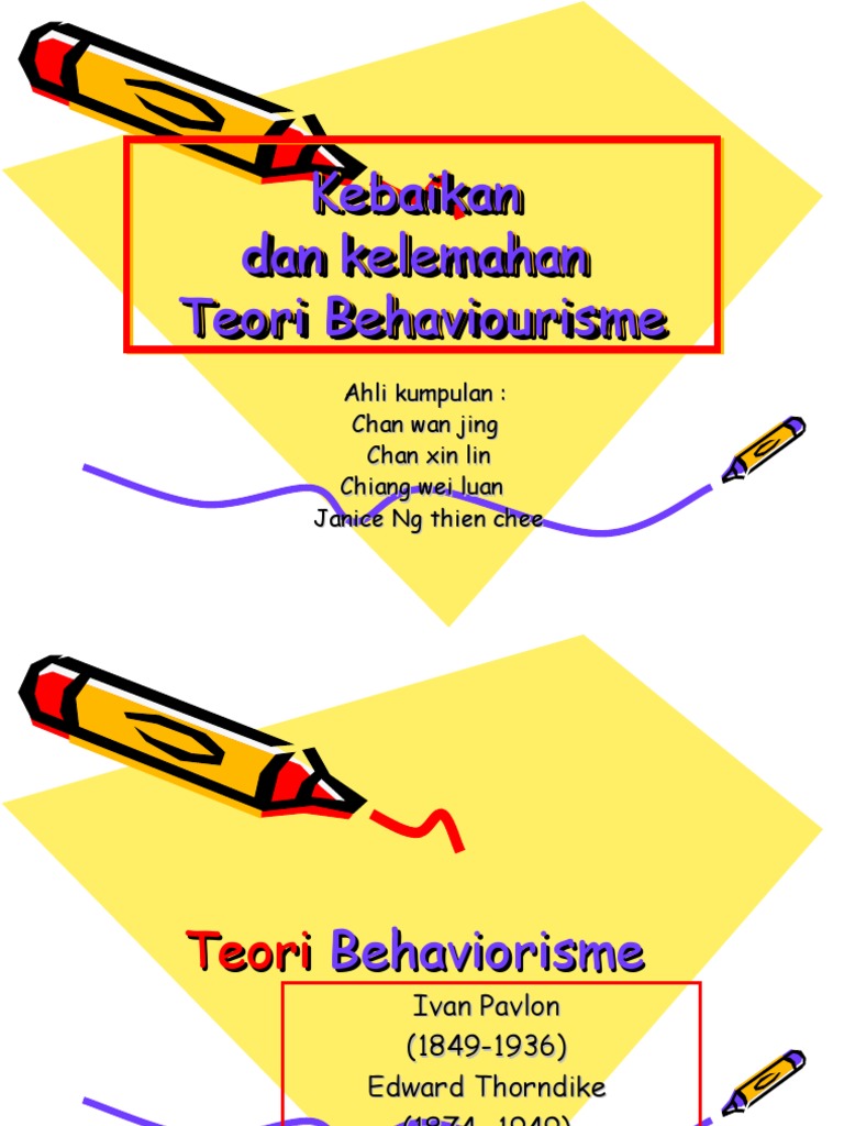 Teori Behaviorisme | PDF