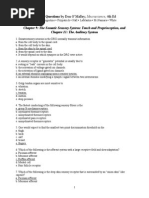 Brain Bee 2013 Study Guide Questions | PDF | Stimulus (Physiology ...
