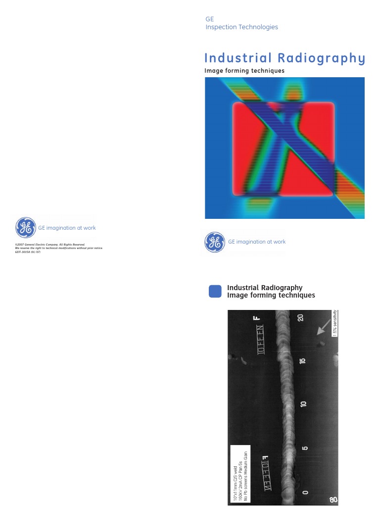 Industrial Radiography Image Forming Techniques | PDF | X Ray ...