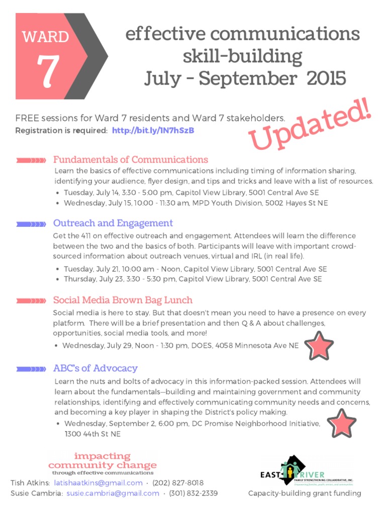 Effective Communications Events Flyer 070615 | PDF