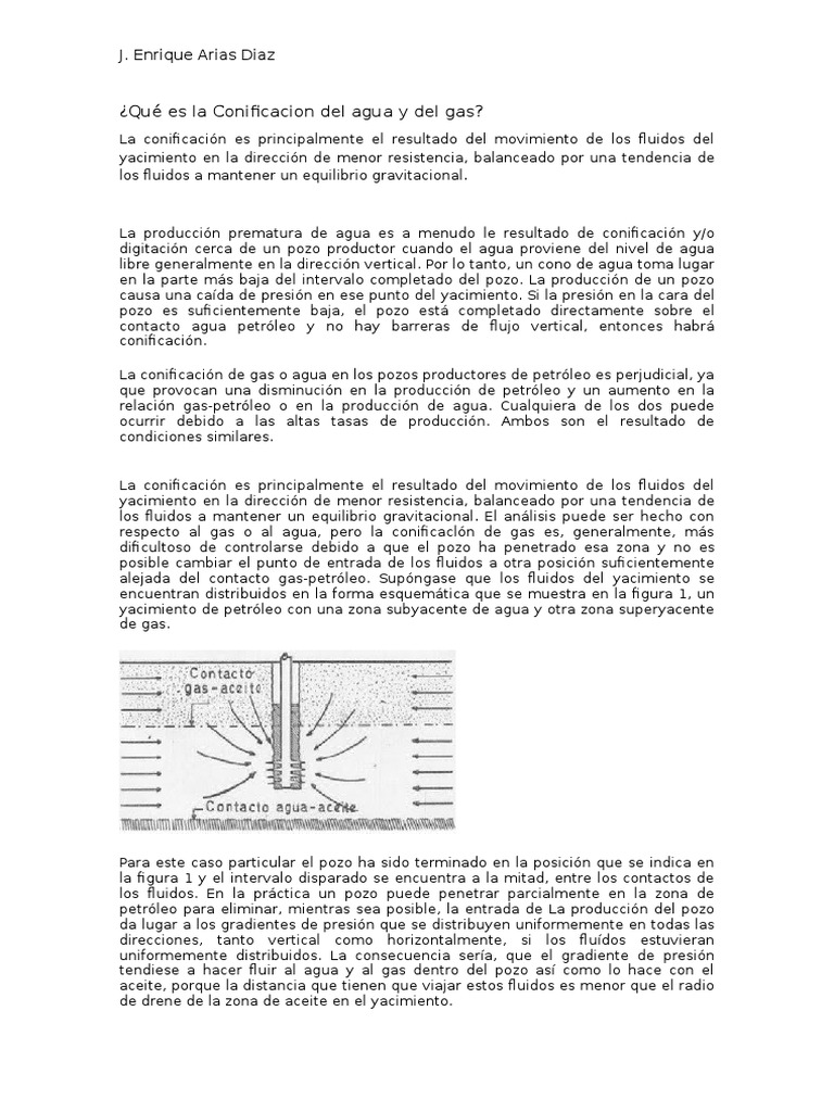 Qué Es La Conificacion Del Agua y Del Gas | PDF | Gases | Agua