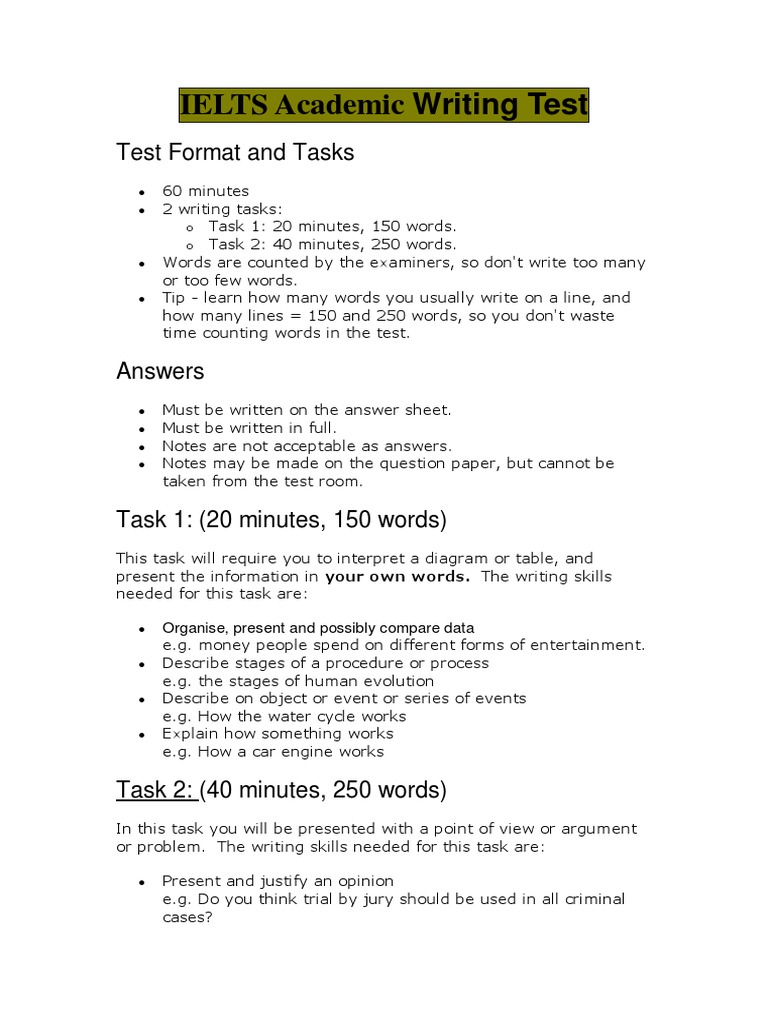 Ielts Practice Writing Test | PDF | Career & Growth | Art