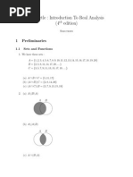 Analisis Real Robert G Bartle Terjemahan | PDF | Sequence | Algebra