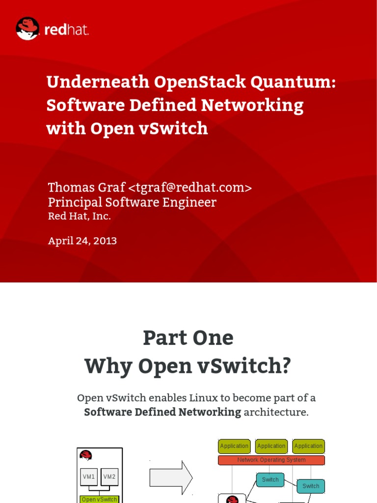 OpenStack Quantum SDN With Open Vswitch PDF | PDF | Network Switch ...