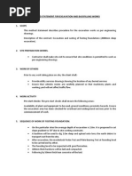 Method Statement For Roadbase Construction | PDF | Road | Road Surface