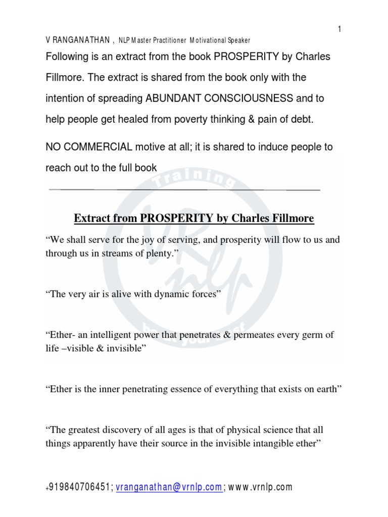 The Life Of Charles Fillmore