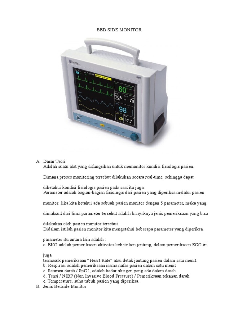 Bed Side Monitor | PDF