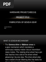 Fabrication of Geneva Mechanism Used Belt Drive in Conveyor | PDF ...