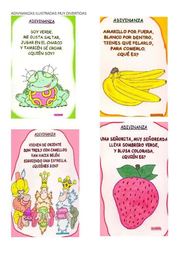 Adivinanzas Ilustradas