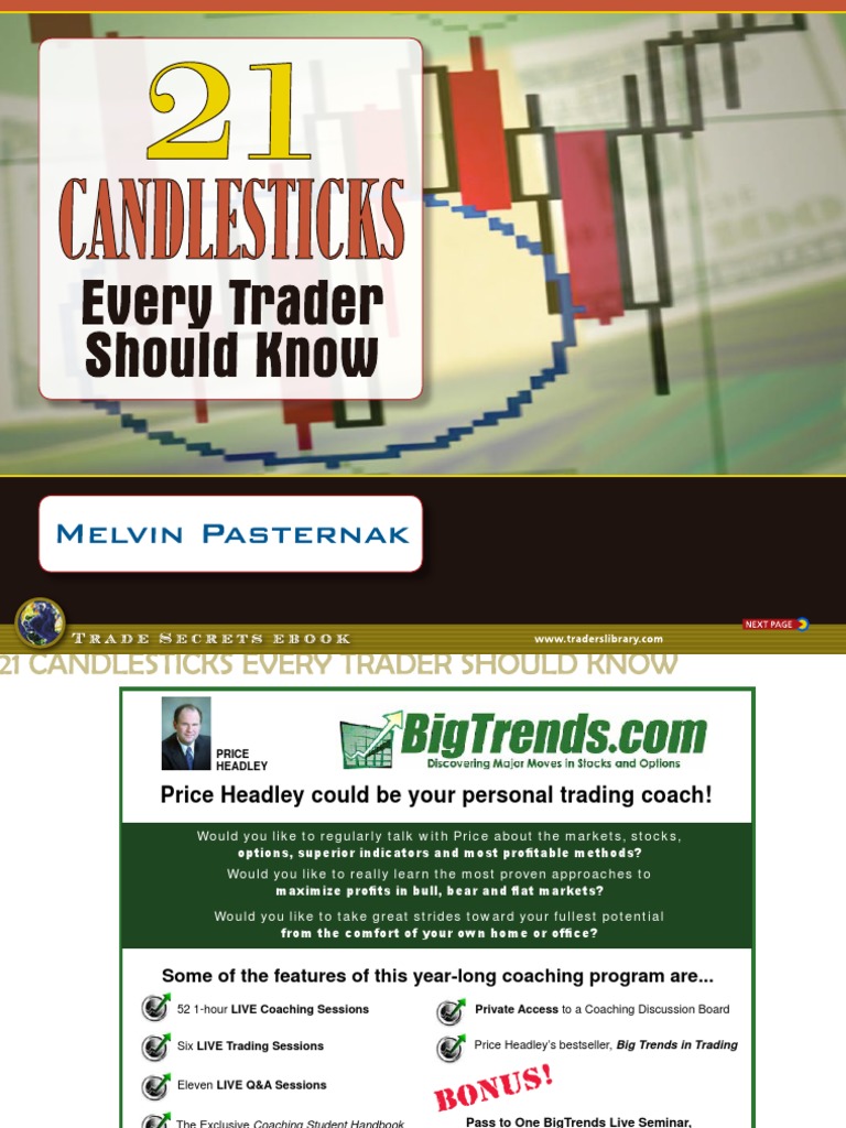 21 Candlesticks Every Trader Should Know | Download Free PDF | Market ...