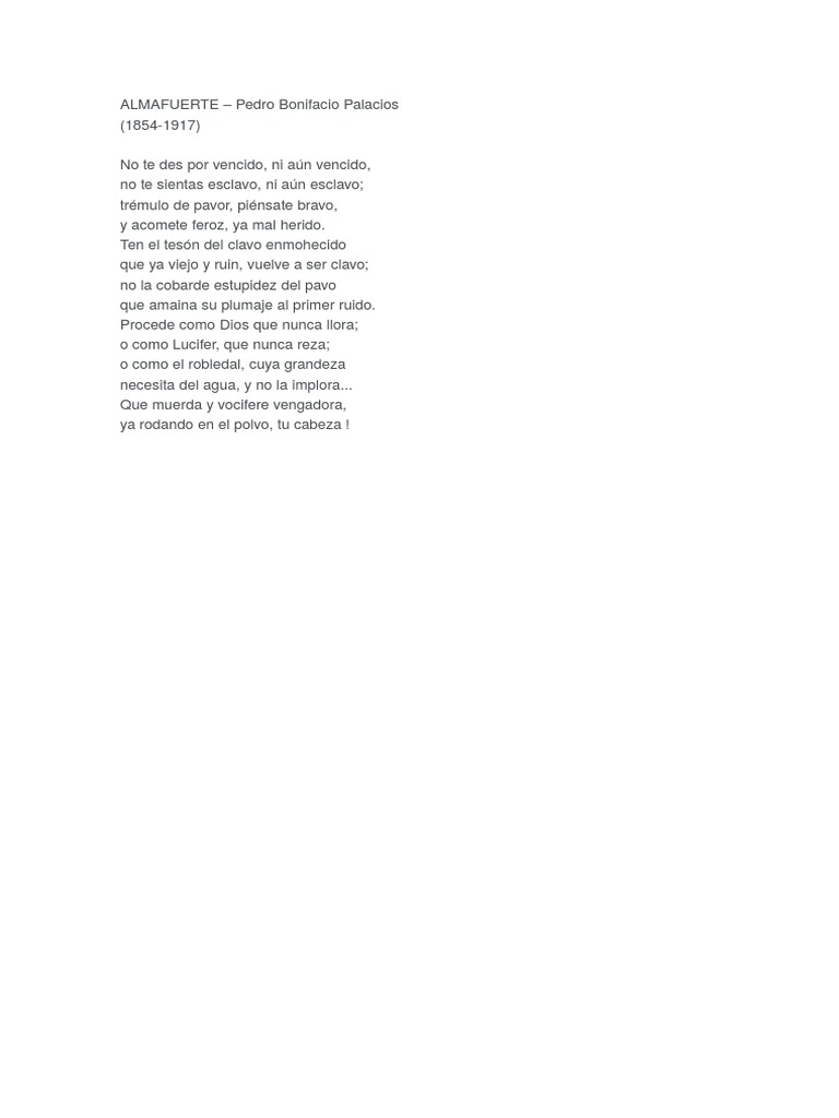 ALMAFUERTE-no Te Des Por Vencido | PDF | Clásicos