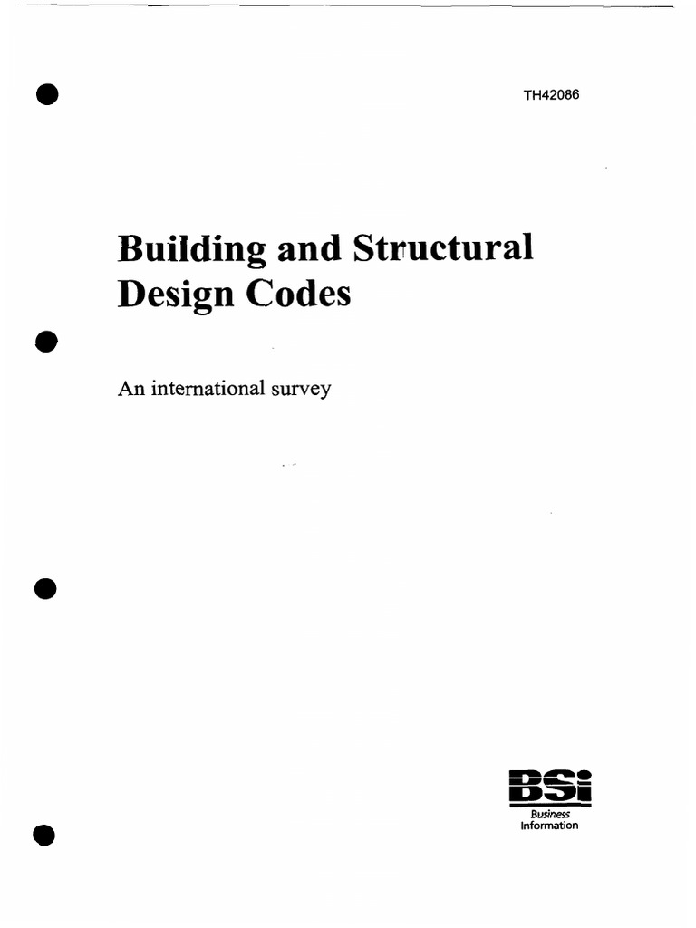 Building and Structural Design Codes | Download Free PDF | Geotechnical ...