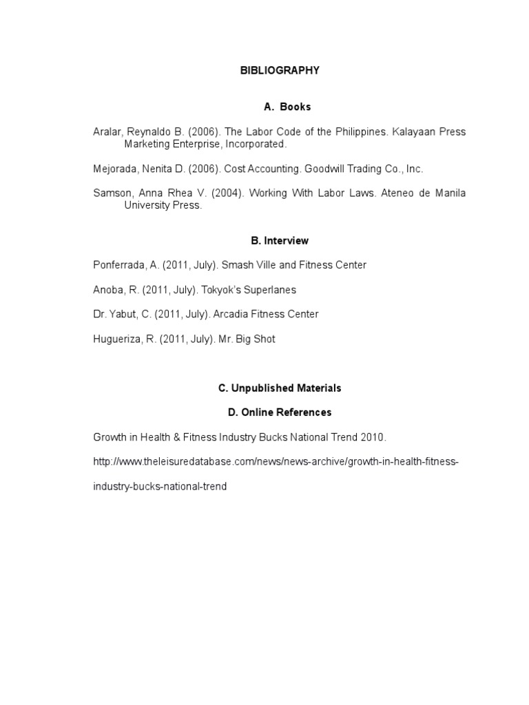 Bibliography | PDF | Social Science | Wellness