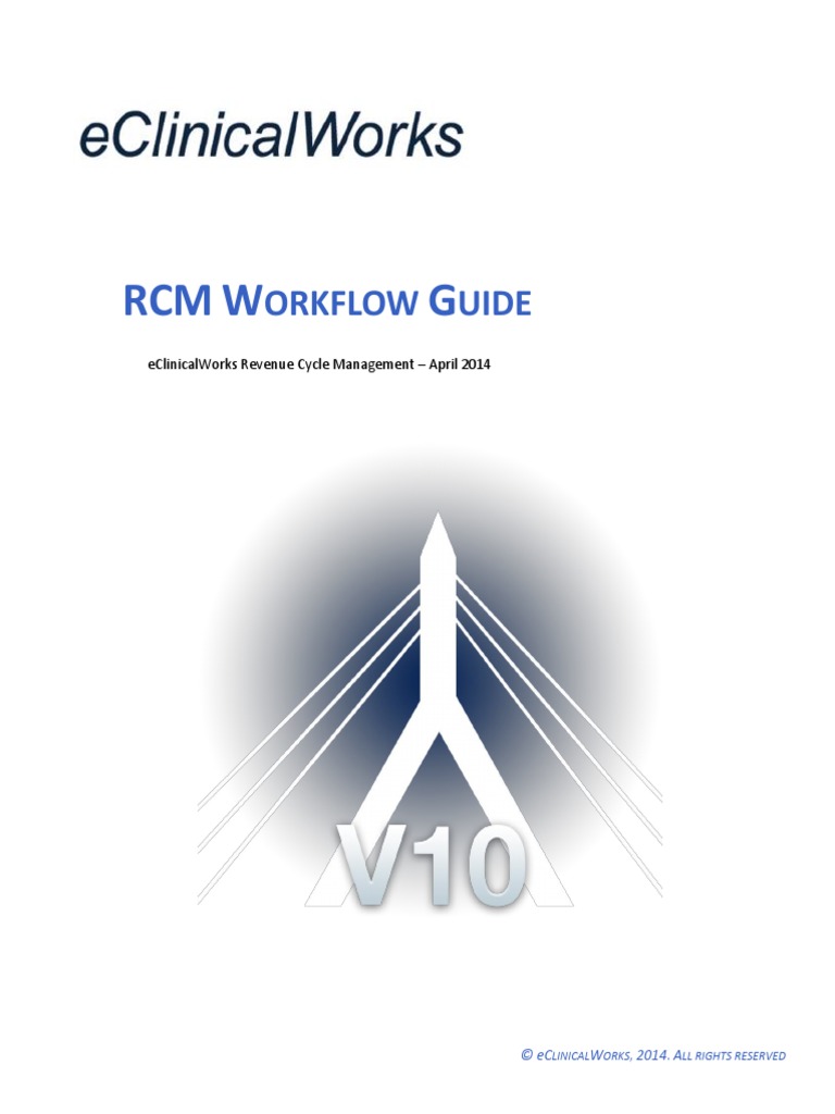 Rcm Workflow Guide Pdf Business
