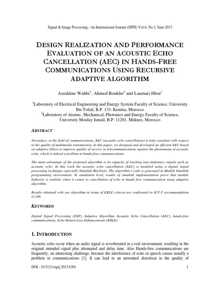 Design Realization and Performance | PDF | Telecommunications ...