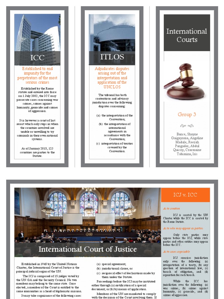 International Courts Brochure | PDF | International Criminal Court ...