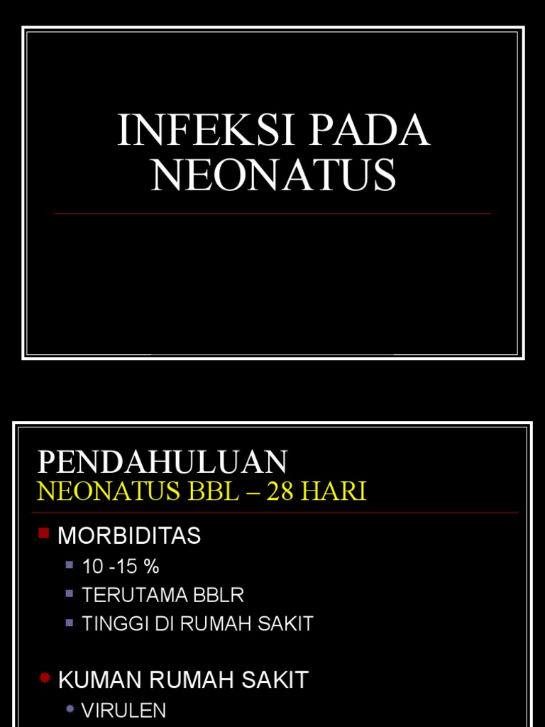 Infeksi Pada Neonatus | PDF