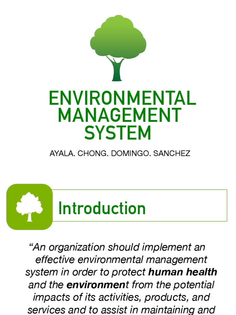 Introduction to Environmental Management | PDF | Environmental Resource ...