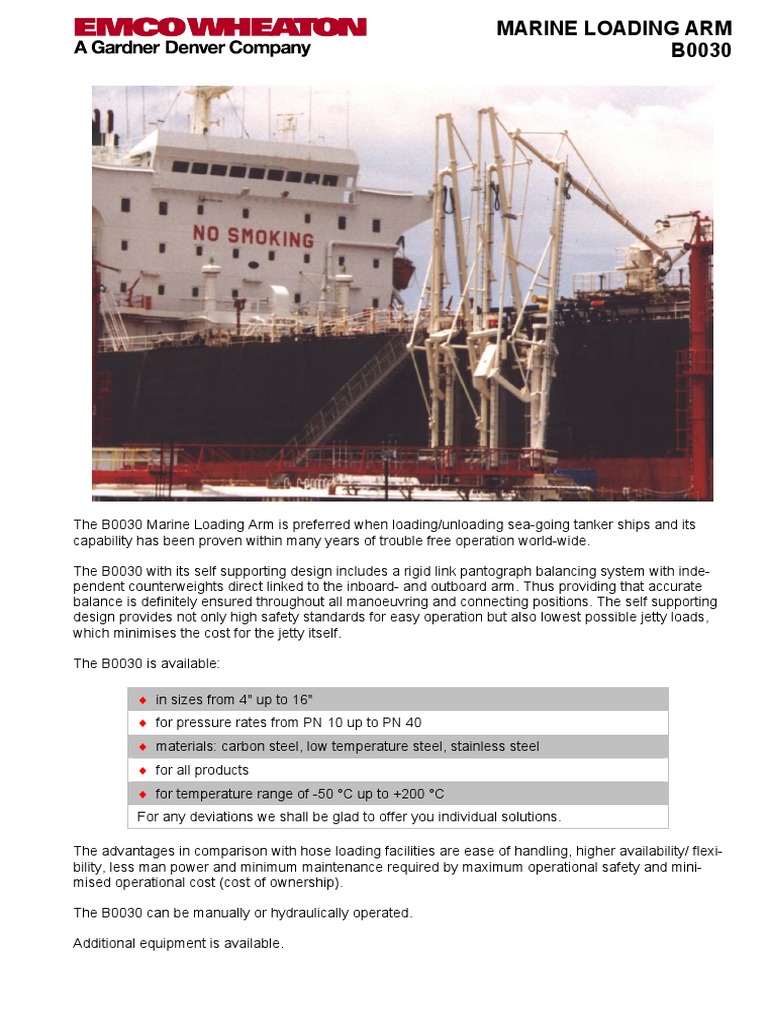 Loading Arm | PDF | Industries | Building Engineering