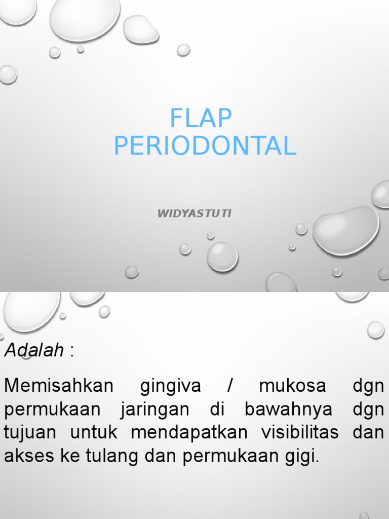 Teknik dan Klasifikasi Flap Periodontal | PDF | Teknologi & Rekayasa