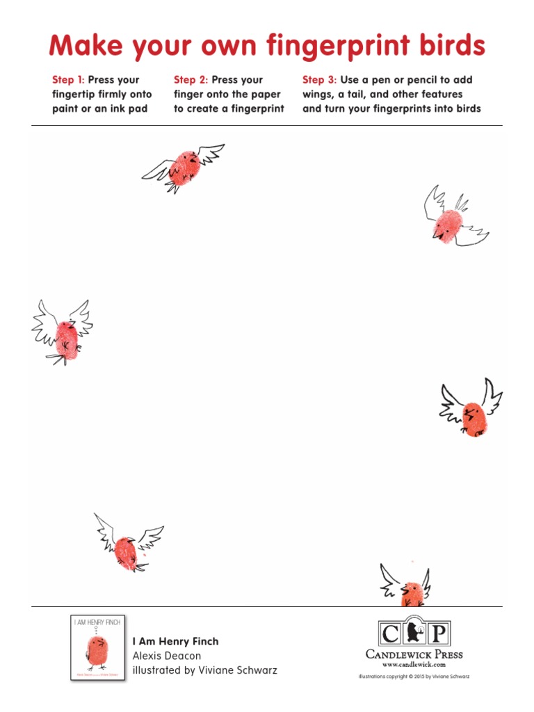 I Am Henry Finch Activity Sheet | PDF