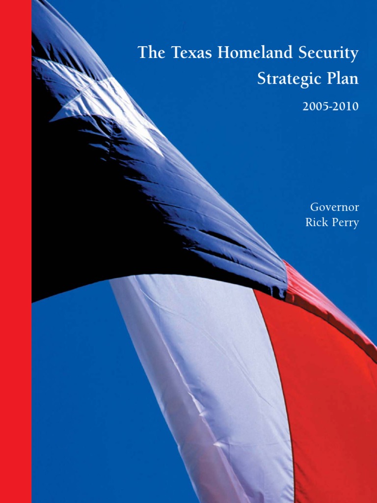 Perry's 2010 Strategic Plan For Homeland Security | PDF | Avian ...