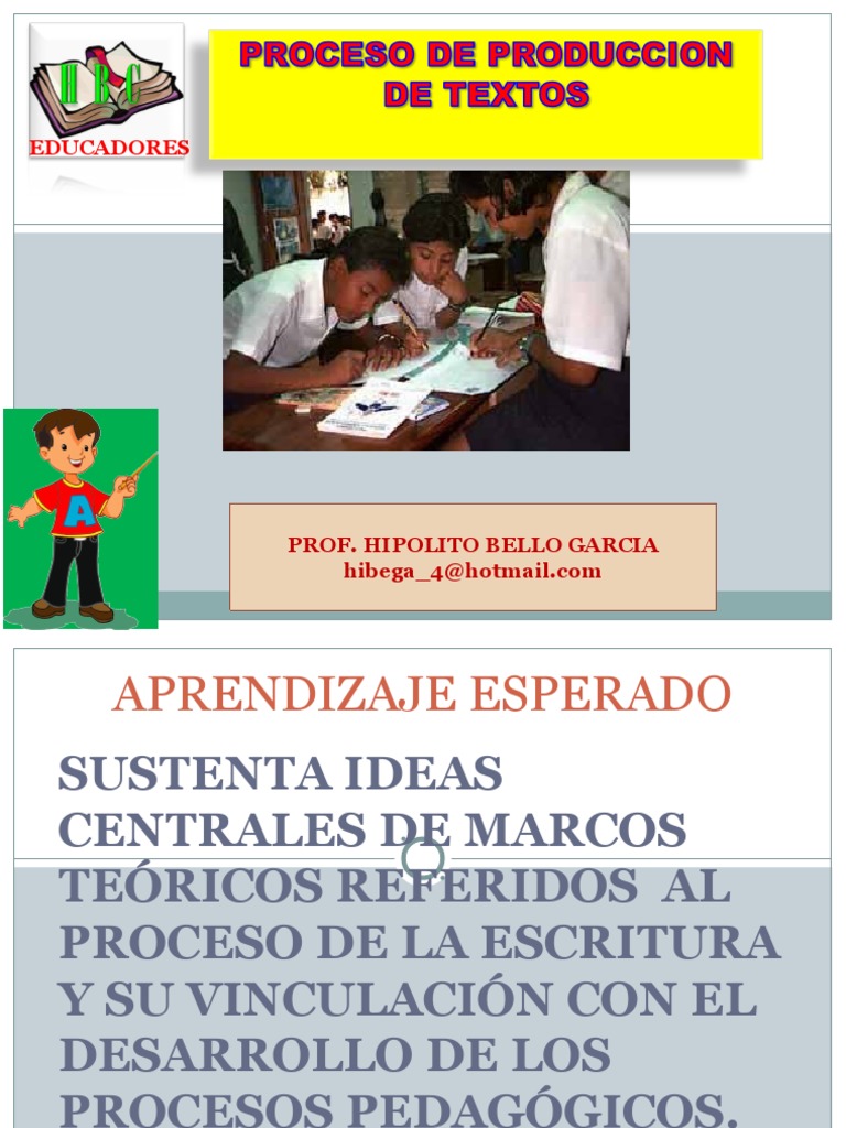 Rutas de Aprendizaje Producción de Textos | PDF | Memoria | Escritura