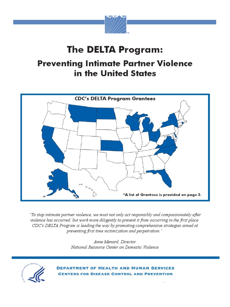 Preventing Intimate Partner Violence in The United States | Download ...