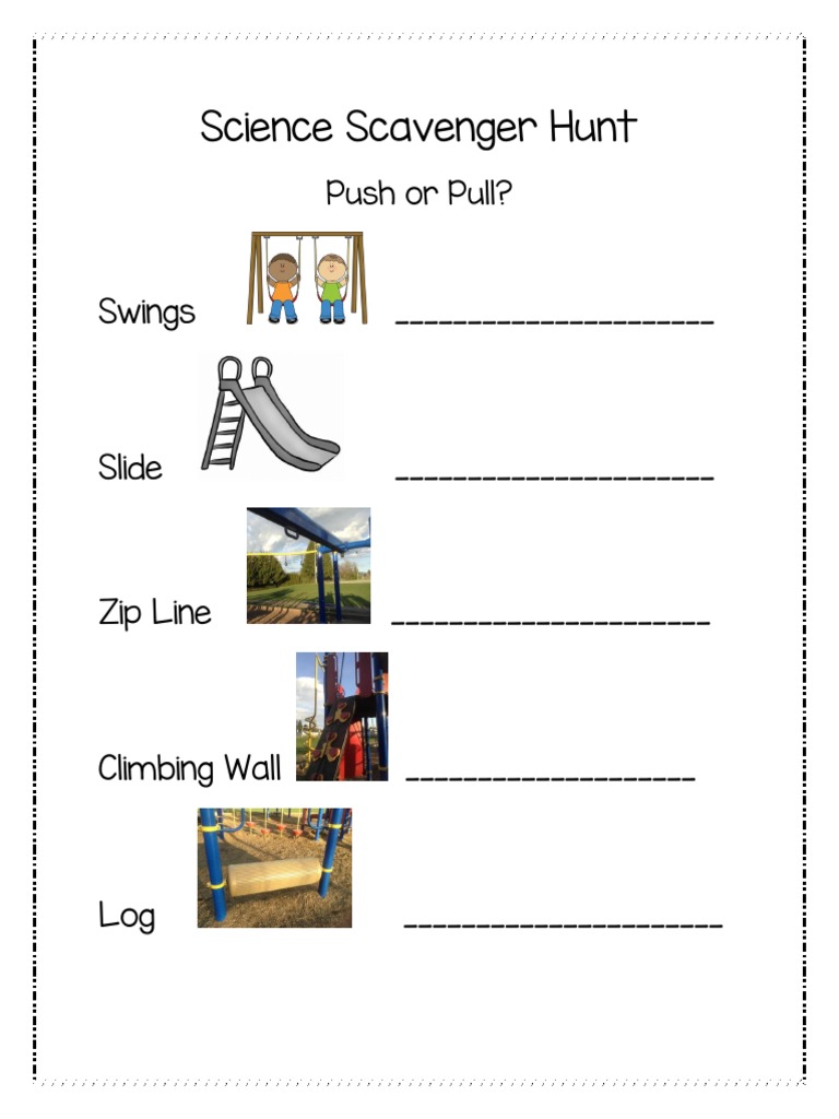Kids' Playground Physics Fun | PDF | Teaching Methods & Materials