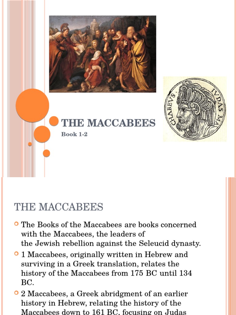 The Maccabees | PDF | Maccabees | Ancient Israel And Judah