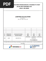 Lighting Calculation Sheet | PDF | Lighting | Architectural Elements