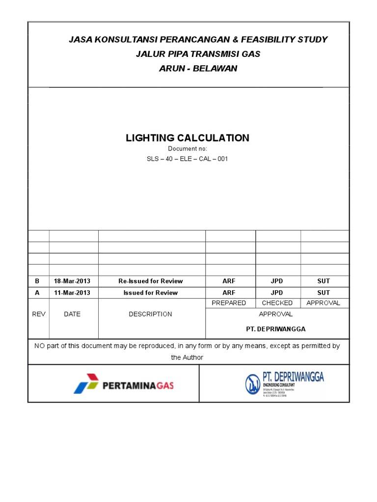 Lighting Calculation | PDF | Lighting | Building Engineering