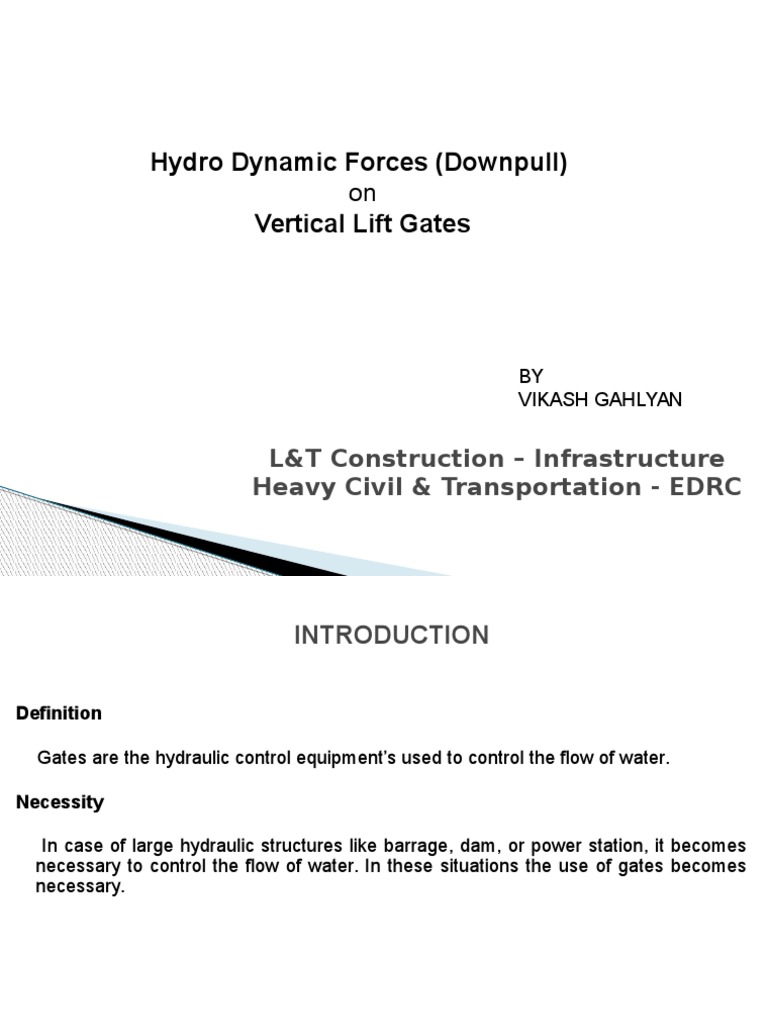 Hydro Dynamic Forces | PDF | Hydroelectricity | Lift (Force)