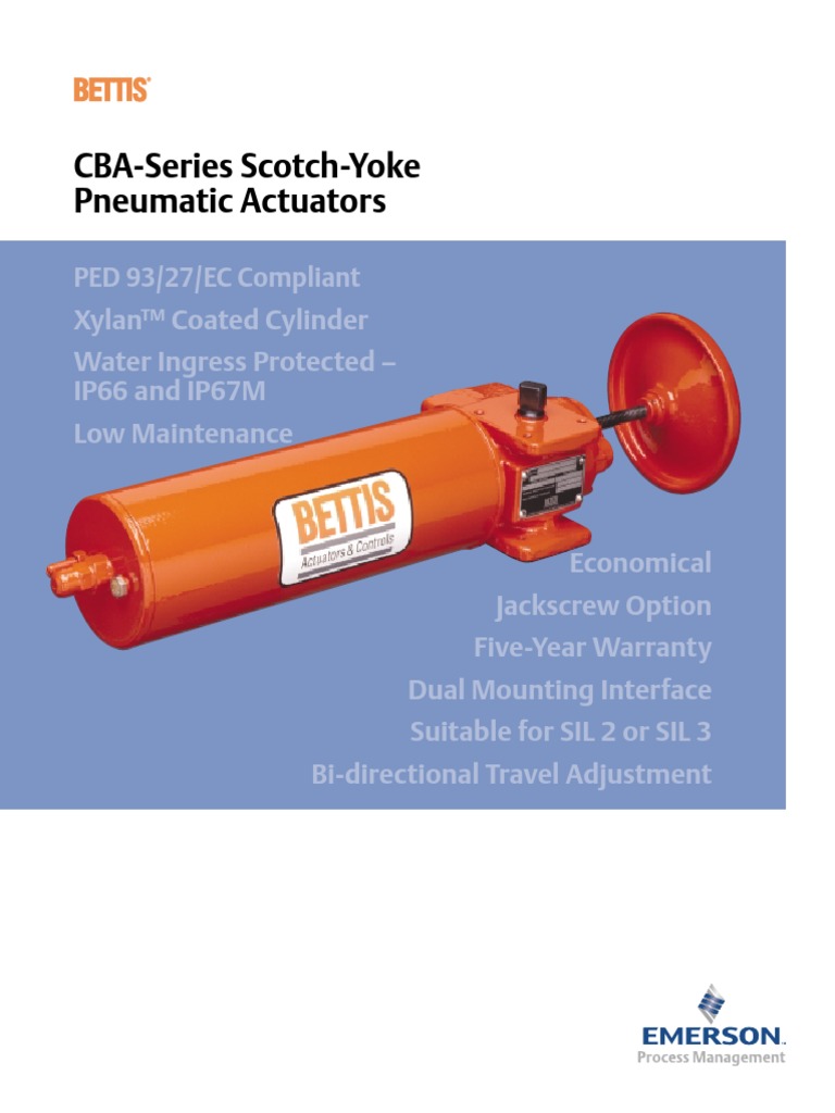 Cba Series | PDF | Actuator | Piston