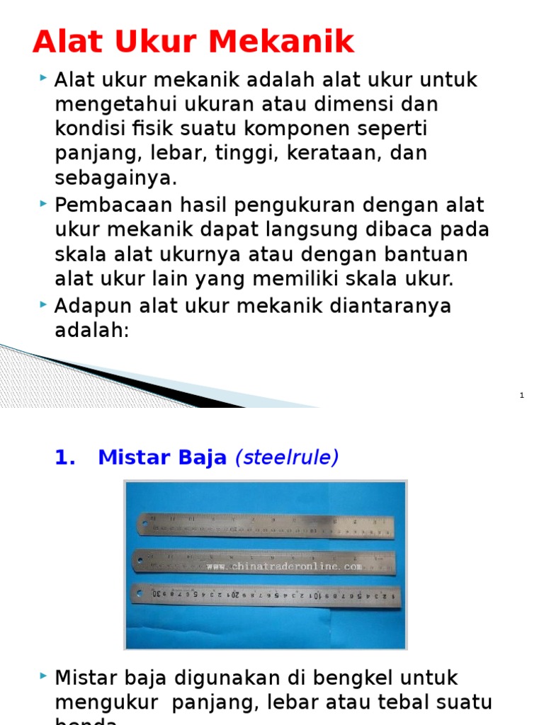 Alat Ukur Mekanik untuk Bengkel Sepeda Motor | PDF