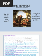 Shakespeare Workbook: Tempest & Power Analysis | PDF | The Tempest