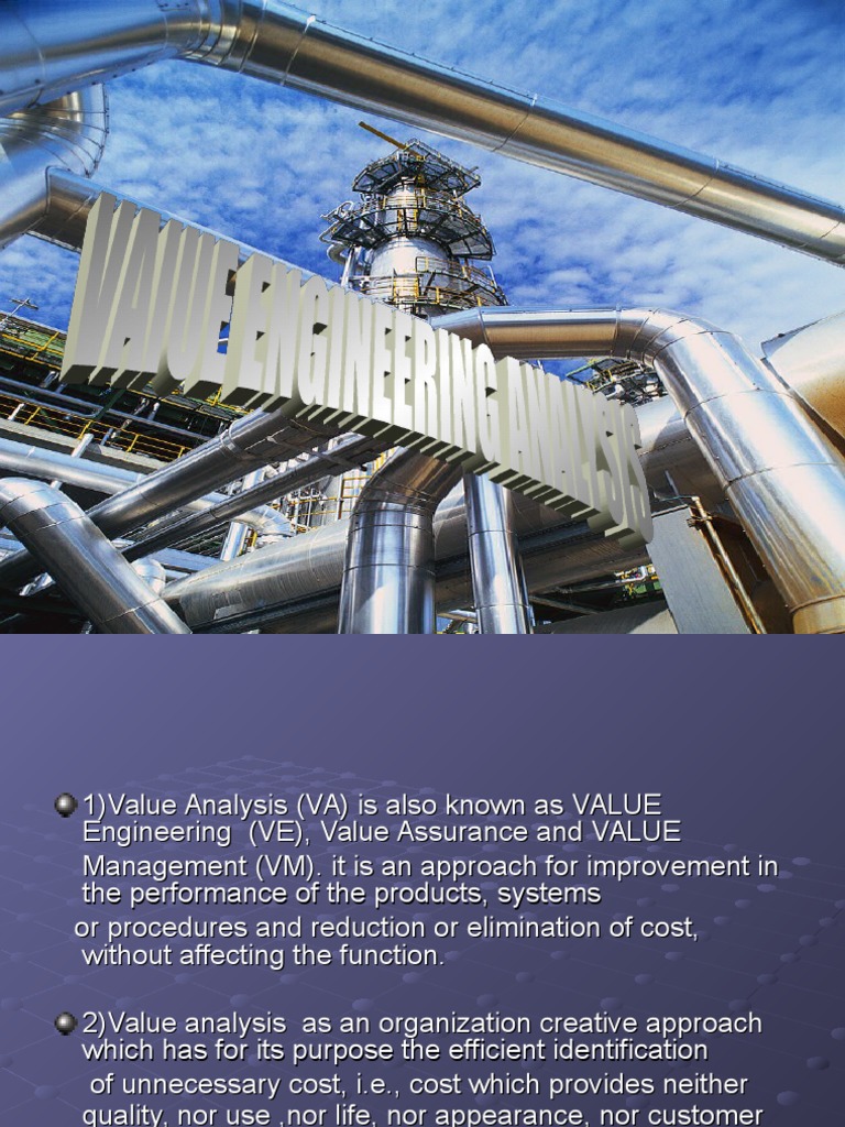 Analysis of Value Engineering Techniques for Cost Reduction Through ...
