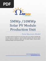 BOQ - 5MW Ground Mounted Solar PV Plant | PDF | Loans | Interest