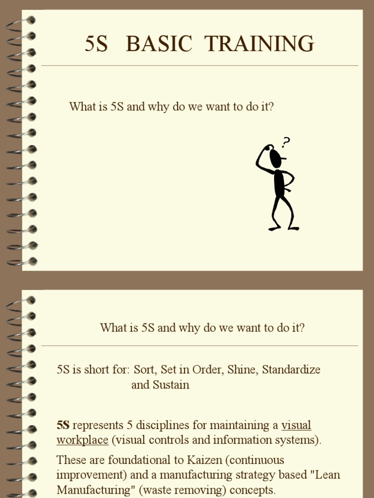5S Short Notes | Lean Manufacturing | Production And Manufacturing