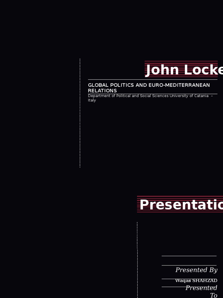 John Locke Theory of Natural Law and Natural Rights | PDF | John Locke ...