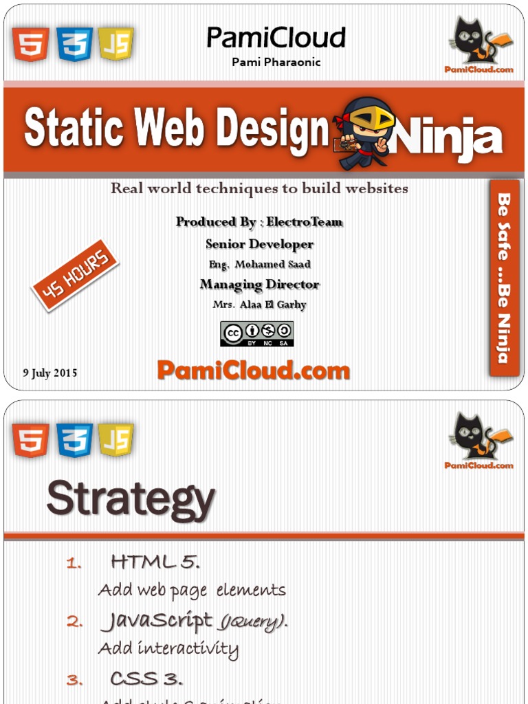 Web Design Ninja | PDF | Java Script | Cascading Style Sheets